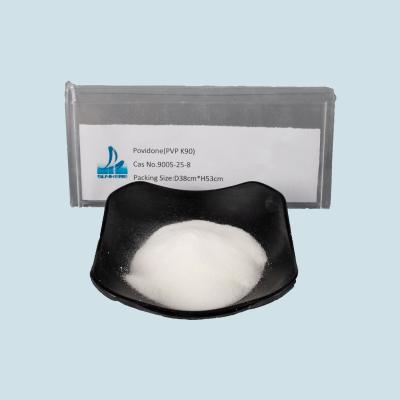 China fabriek rechtstreeks leveren Polyvinylpyrrolidone/Pvp K90 Hulpmiddel 25 kg voor farmaceutische CAS-nr. 9003-39-8 for sale