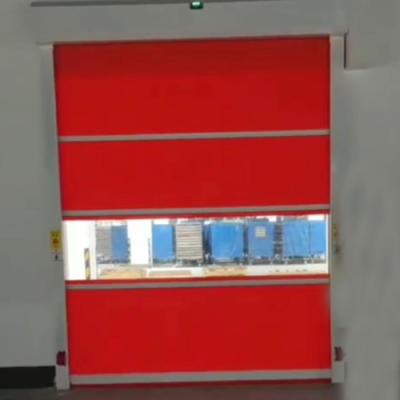 China PVC Curtain / Galvanized Steel / Stainless Steel Industrial High Speed Door For High-Traffic Loading Dock Zones for sale