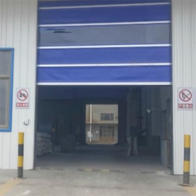 China 0.75KW-1.5KW Industrial High Speed Door For Supermarket Back Room / Storage Area for sale
