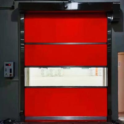 China Industrial High Speed Door With Stainless Steel Structure For Packaging Areas for sale