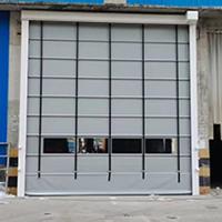 Quality Adjustable Speed High Speed Stacking Door IP54 For Large Commercial Centers for sale
