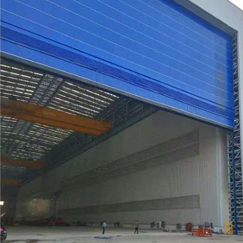 Quality 0.8mm-1.2mm Curtain Thick High Speed Folding Door for Electronics Workshop for sale