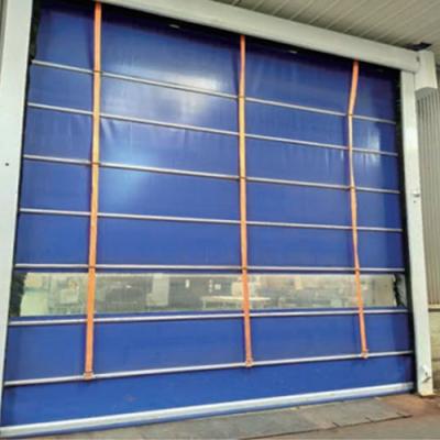 China Customized Geomagnetic Induction Stacking High Speed Door High Efficiency In Industrial Production Workshops for sale