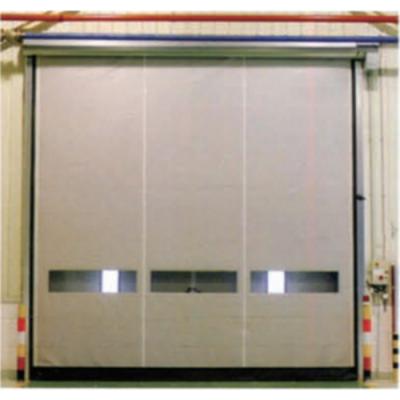 China Self Repairing Reduce Downtime Industrial High Speed Zipper Door For Warehouse Internal Aisles for sale