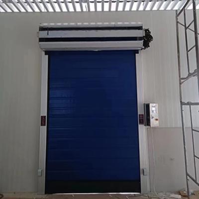 China Low Temperature Cold Room High Speed Door , PVC Insulated Freezer Door for sale