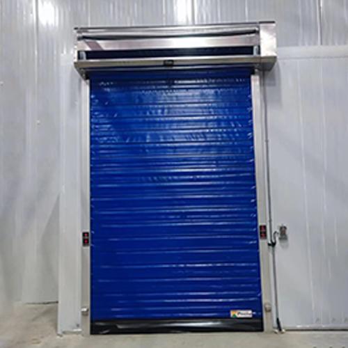 Quality Automatic PVC Roll Down Security High Speed Freezer Door for Cold Storage for sale