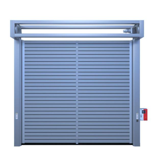 Quality Customized High Speed Electric Door Wind Resistant Insulated Aluminum Garage Doors for sale