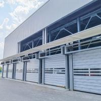 Quality Custom Insulated Roll Up Door , Exterior Aluminum Rapid Spiral Garage Door For for sale