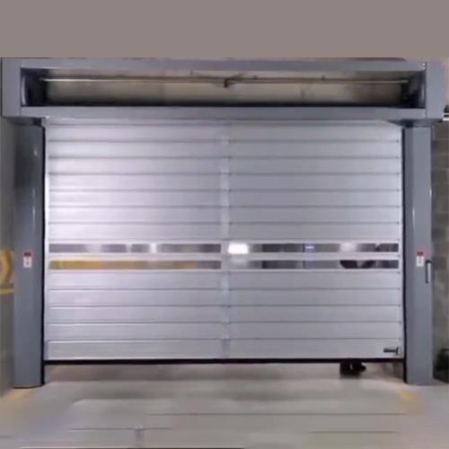 Quality Wind Resistant Aluminium Roll Up Door High Speed Metal Door For Loading Dock Passages for sale