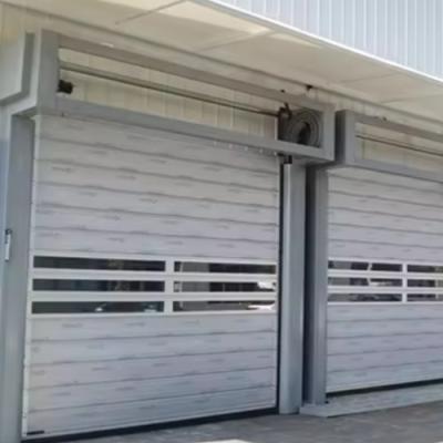 China Customized Aluminum Spiral High Speed Door For Automated Warehouse for sale
