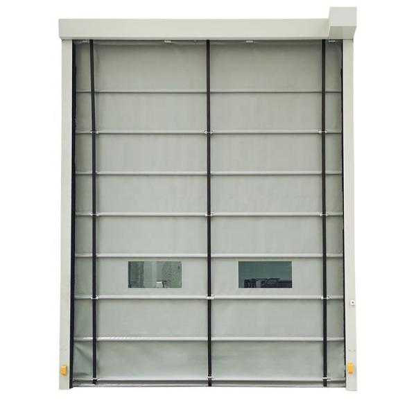 Quality Customized Color Large Size Fast Stacking Door Waterproof High-Speed Stacking Doors For Heavy Industrial Workshops for sale