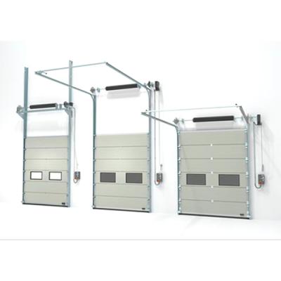 China SUS 304 Stainless Steel Heavy Duty Overhead Garage Door System For Warehouse Factory Commercial Use for sale