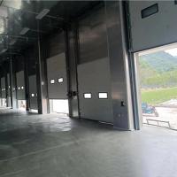 Quality Steel Sectional Overhead Door 0.2-0.4m/s Opening Speed For Airport Ground for sale