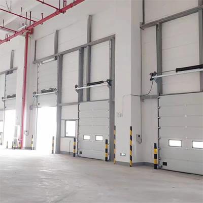 China Industrial Sectional Doors 40mm 50mm 80mm Sectional Garage Door For Industrial Parks / Zones for sale