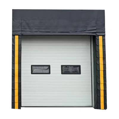 China Motorized Anti-Collision Windproof Industrial Sectional Overhead Rolling Door For Facility Access for sale