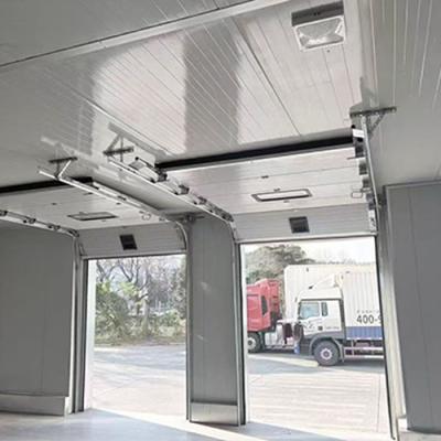 China High Strength Steel Sectional Door Industrial Overhead Door For Automotive Parts Factories for sale