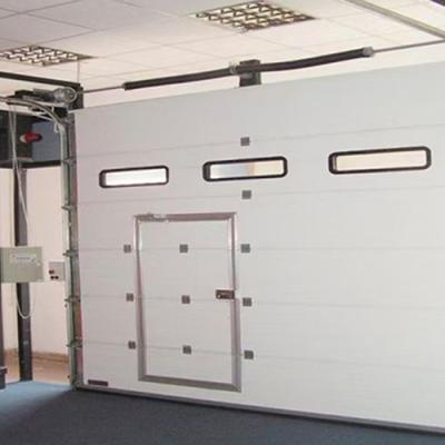 China 220V 380V Sectional Industrial Door Customized for Metal Processing Plants for sale