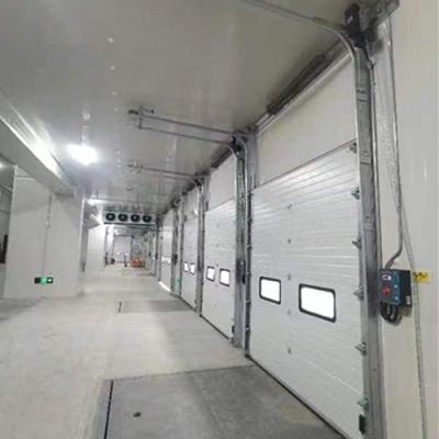 China 40mm 50mm 80mm Thickness Panel Automatic Industrial Door For Cross-Docking Facilities for sale
