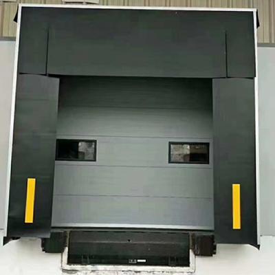 China PVC Fabric Curtain Loading Dock Shelter Container Mechanical Truck Dock Door Shelter for sale