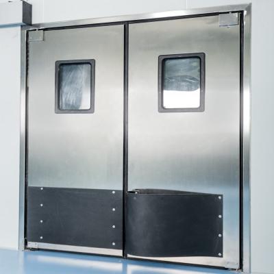 China Heavy Duty Impact Resistant Kitchen Swing Door For Commercial Kitchen for sale