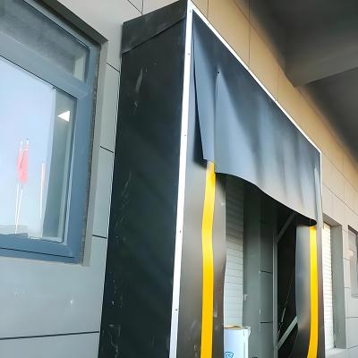 China Industrial Dock Shelter System With PVC Curtain For Efficient Warehouse Dock Sealing for sale