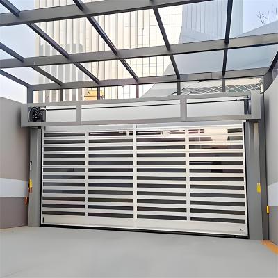 China High Speed Roll Up Shutter Door High Durability For 500–800 Cycles Per Day For Industrial Access for sale