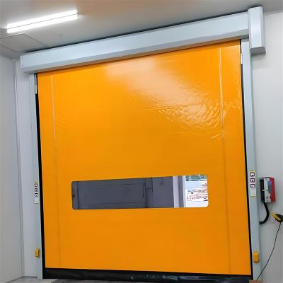 China 1.2-2.0mm Flexible PVC High Speed Door Stable Operation For Industrial Automation Warehouse High Traffic Areas for sale