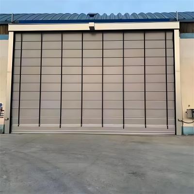China 380V / 220V Industrial High Speed Folding Door Large Openings For Facilities Requiring Fast Access for sale