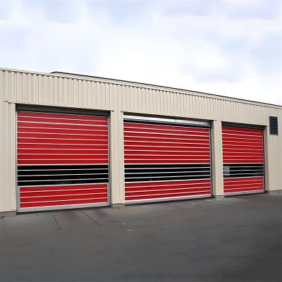 China 0.75-3.8kw Power Rigid High Speed Door Optimized For Modern Warehouse Logistics Systems for sale