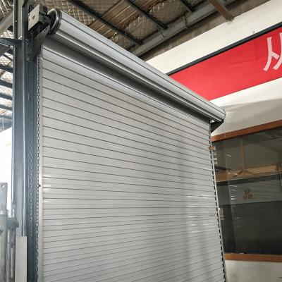 China Modern Steel High Speed Roll Up Door Fire Prevention Finished Surface Warehouse Use for sale
