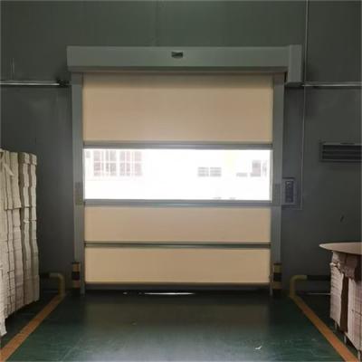 China Excellent-Sealing Durable PVC Curtain Industrial High Speed Door For Workshop Operations for sale
