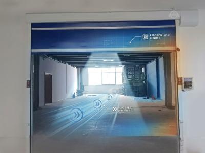 China Sealed Multi-Floor PVC Industrial High Speed Door For Elevator Landing Openings for sale