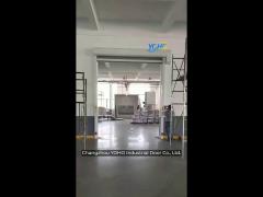 premium high speed pvc roll up doors with waterproof finished surface for high-speed operation