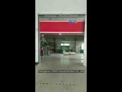 industrial fast door with high-speed operation and high-frequency performance for industrial product