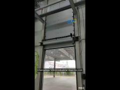 40mm 50mm 80mm thickness panel automatic industrial door for cross-docking facilities