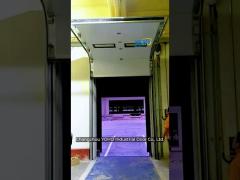 sus 304 stainless steel industrial lift-up door for large industrial facilities