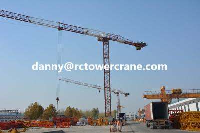 China Flat top Type RCP5517-8t tower crane promotion for sale