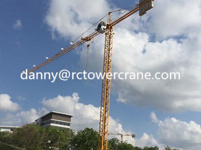 China CE Certificated China Topless Tower Crane Jib 75m  Max 18t Crane for Construction for sale