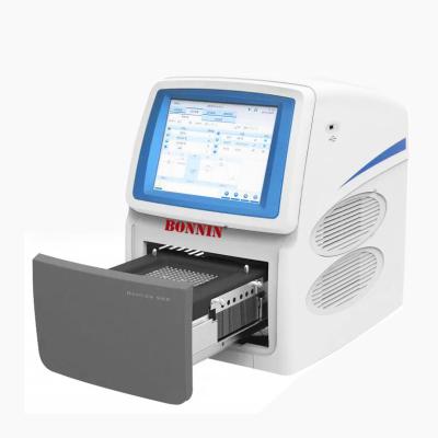 China Gentier96R Gentier96E 96 Wells Real Time PCR Detection System Mobile PCR Laboratory for sale