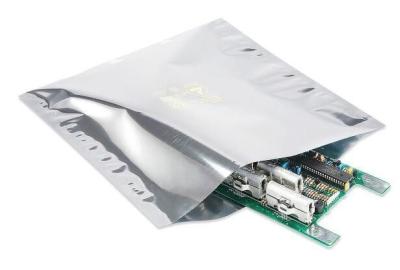 China Antistatic Aluminum Foil ESD Shielding Bags High Moisture Barrier With LOGO Printing for sale