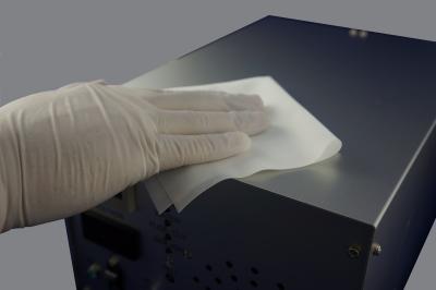 Cina Il poliestere 100% tricotta la stanza pulita pulisce il taglio del laser senza polvere in vendita