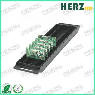 Cina Scaffali neri di piegamento industriali 25pcs - 42pcs del PWB di ESD in vendita
