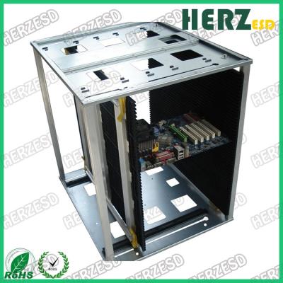 Cina Larghezza 5,5 mm Portariviste ESD antistatico con resistenza superficiale 103 - 109 in vendita