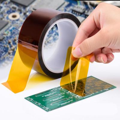 China Caixa auto-aderente de poliamida Kapton resistente ao calor à venda