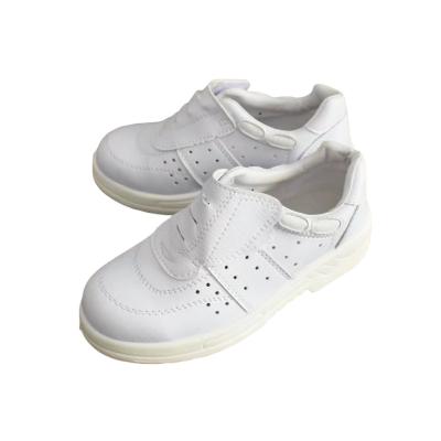 China Antistatic Safety Shoes PU Leather Anti Slip Cleanroom Shoes for sale
