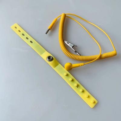 China Anti-static Silica Gel Wrist Strap  with 0.1S Dissipation Time for sale