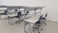 China Customized ESD Workbench | Anti-Static Electrical Lab Work Table For Electronics Assembly for sale