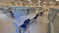 China Customized ESD Workbench | Anti-Static Electrical Lab Work Table For Electronics Assembly for sale