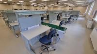 China Customized ESD Workbench | Anti-Static Electrical Lab Work Table For Electronics Assembly for sale