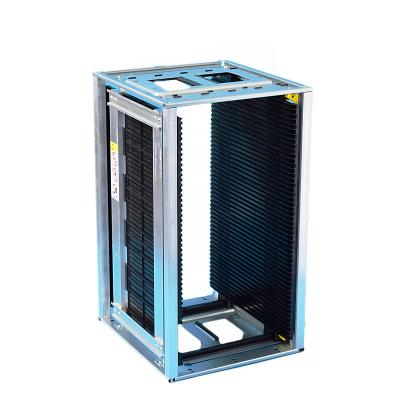 China ESD Magazine Racks Antistatic SMT PCB Storage Magazine Rack Metalen basis Te koop